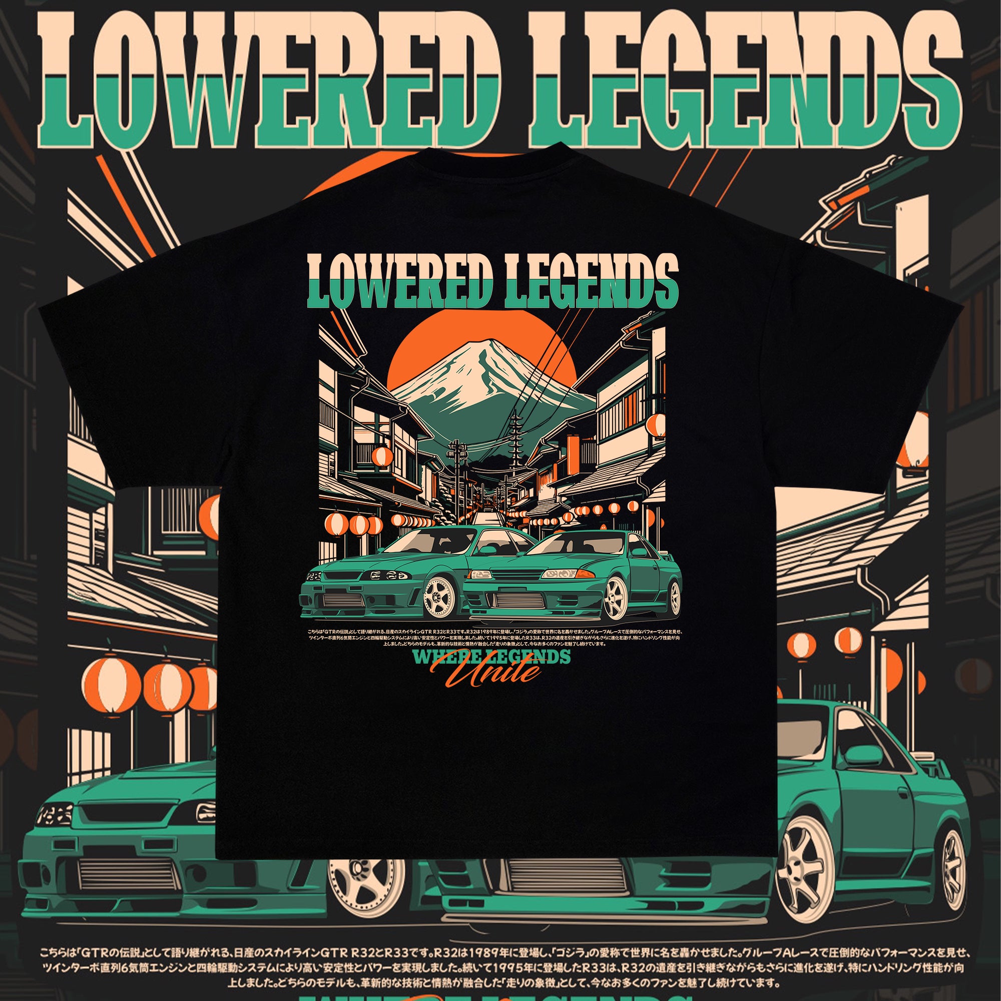 Legends unite tee – Lowered Legends